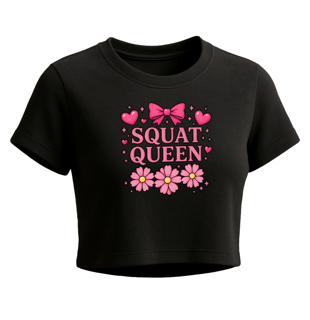 🐿️ Squat Queen Crop Top 2 – MightyCute