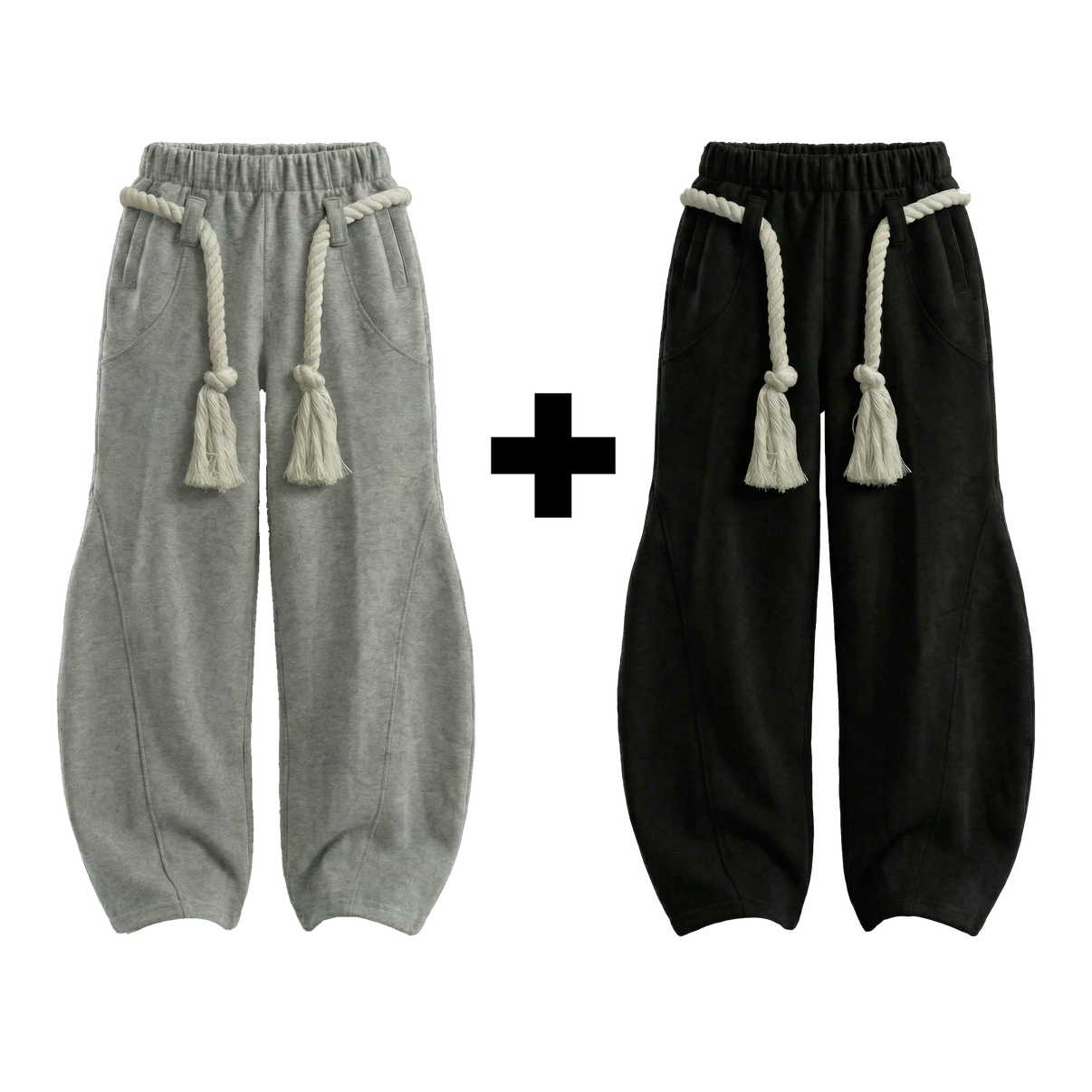 TOGI Rope Grey + Black Barrel Fit Bundle – MightyCute